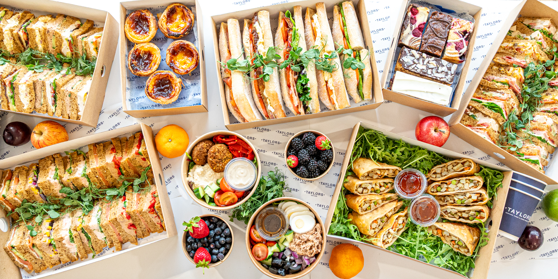 Oxford Catering Menu - Sandwich Platters & Corporate Catering | Taylor's